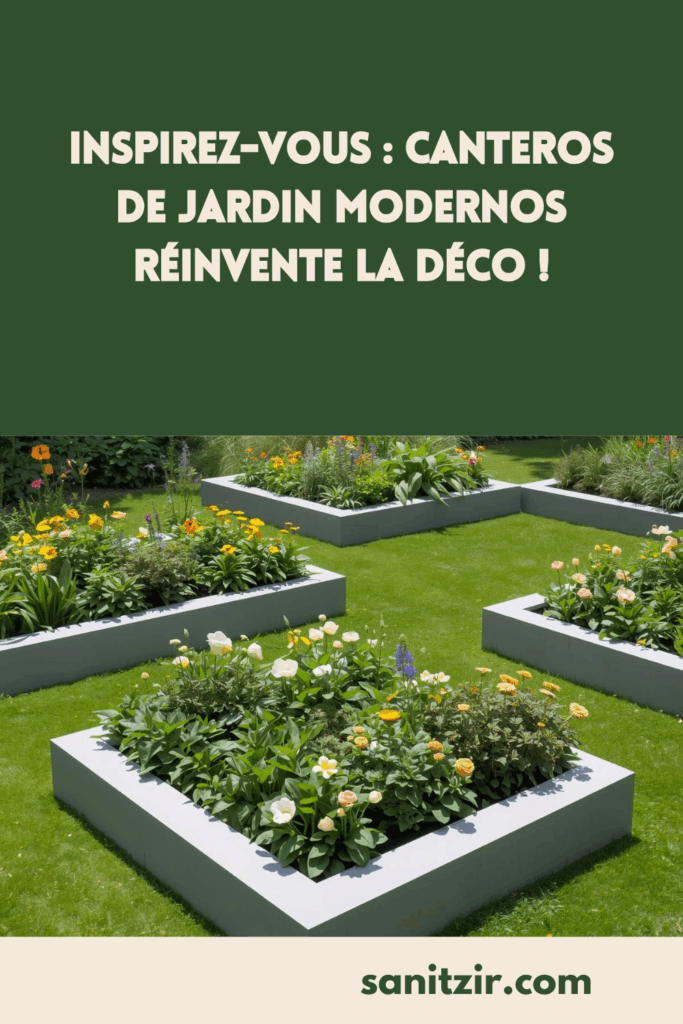 Inspiration irrésistible : canteros de jardin modernos à essayer absolument - Ricette e Consigli