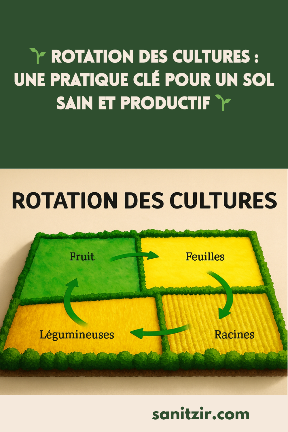 🌱 Rotation des Cultures : Une Pratique Clé pour un Sol Sain et ...