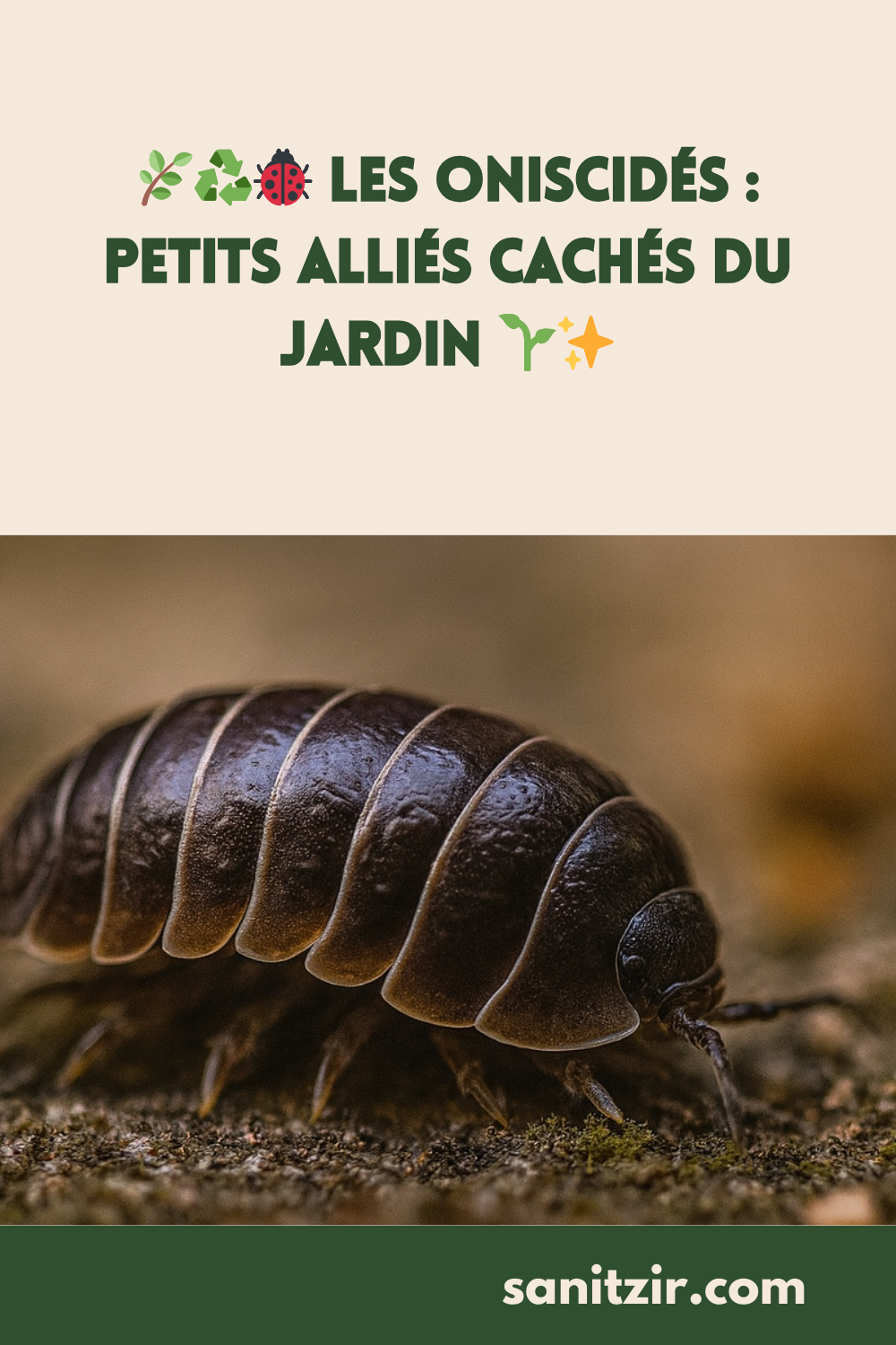 🌿♻️🐞 Les Oniscidés : petits alliés cachés du jardin 🌱 - Ricette e Consigli