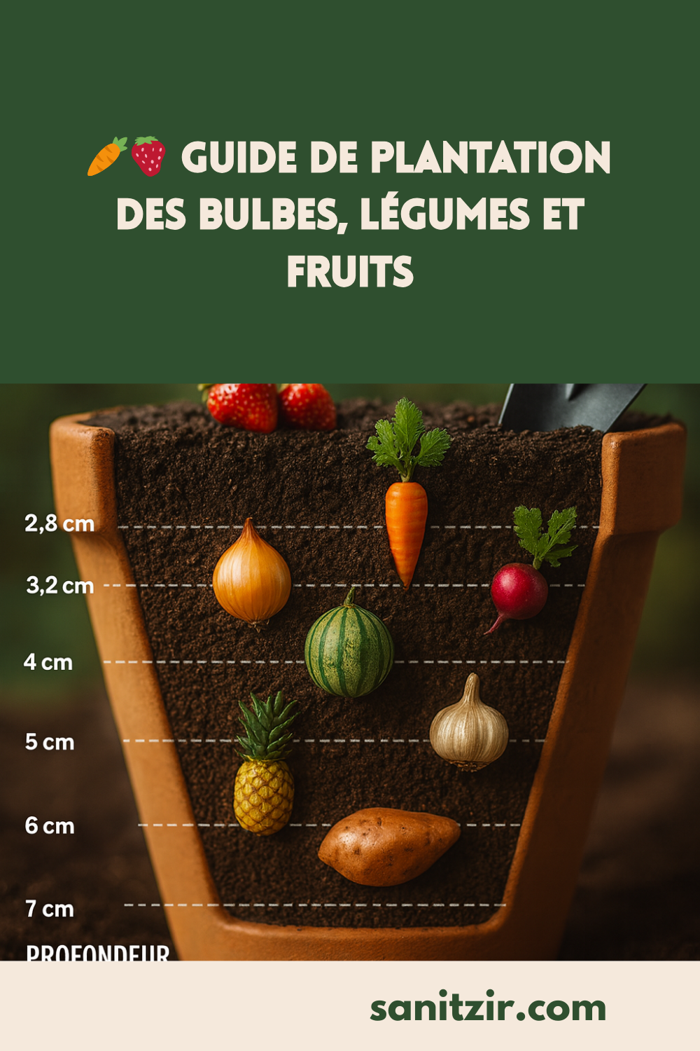 🥕🍓 Guide de plantation des bulbes, légumes et fruits : la bonne ...