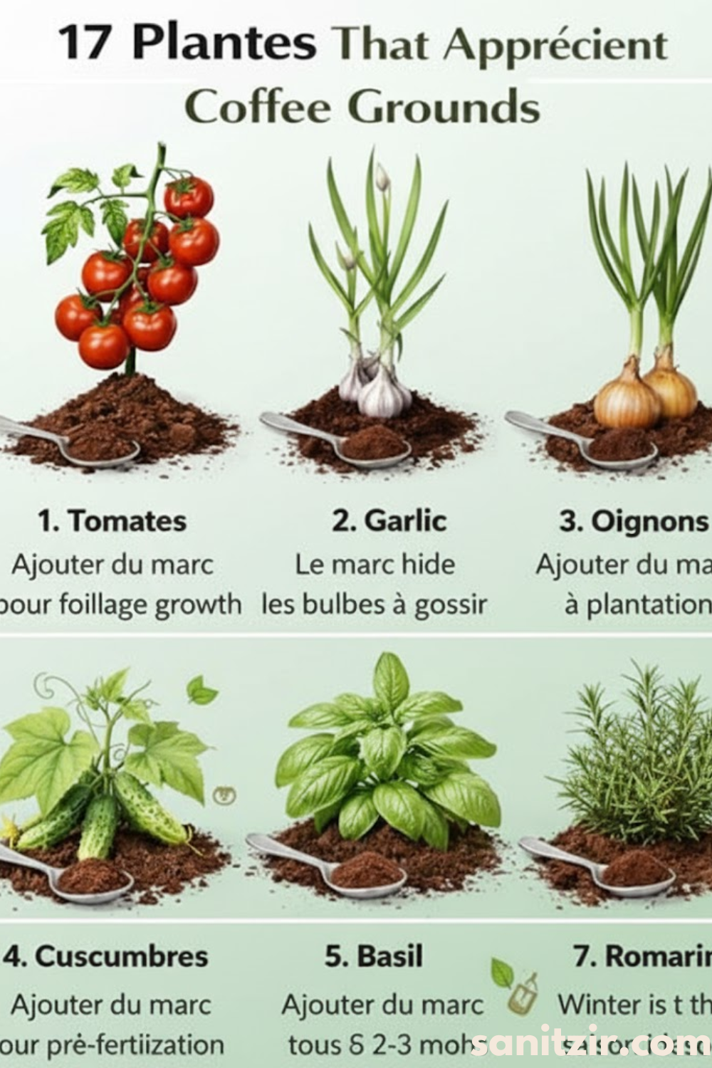 🌱 Plantes qui apprécient le marc de café : un engrais naturel aux ...