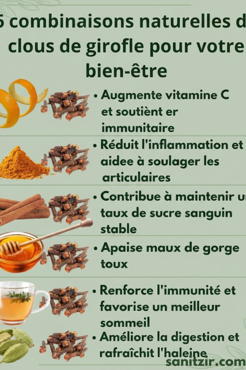 🌿🍊 6 Bienfaits Naturels des Clous de Girofle pour Votre Santé - Ricette ...