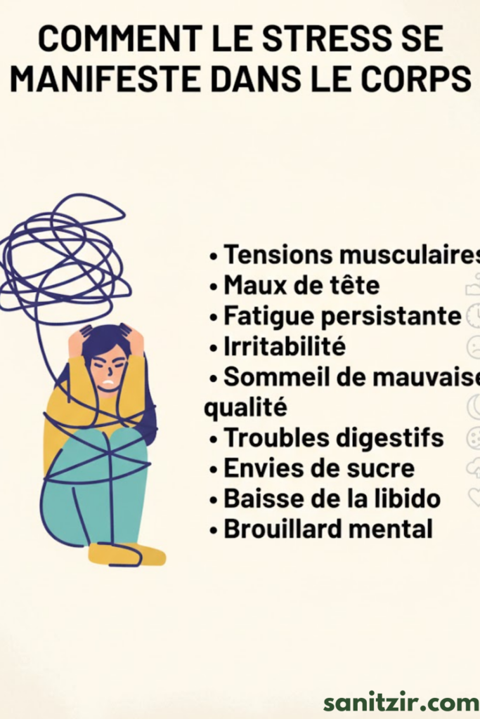 Comment le stress se manifeste dans le corps : comprendre les signaux ...