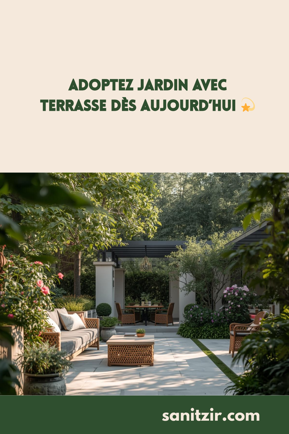 🧡 Une idée déco tendance autour de jardin avec terrasse - Ricette e ...